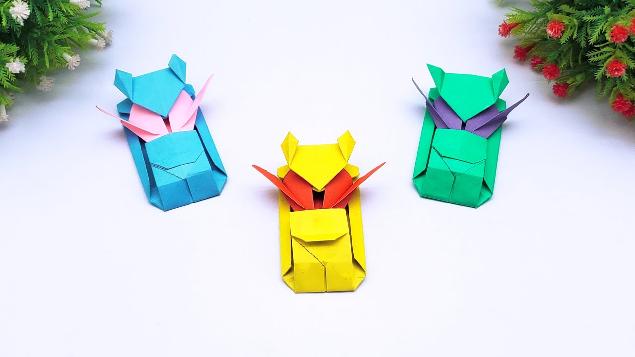 DIY Toy Paper Racing Car Tutorial | Easy Origami Racing Car | Origami ...