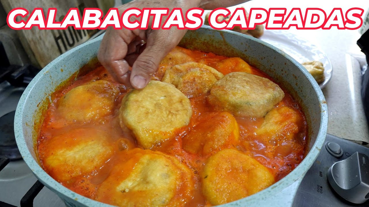 Calabacitas Capeadas en 5 PASOS FÁCILES! - YouTube