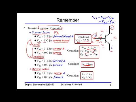 Digital Electronics - Transistor Transistor Logic (TTL)- Part I - YouTube