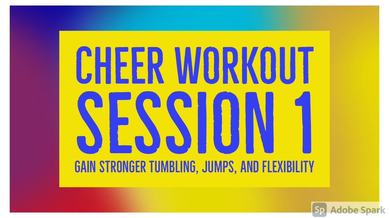 Cheer Workout for stronger tumbling, jumps and flexibility💪🏻 - YouTube
