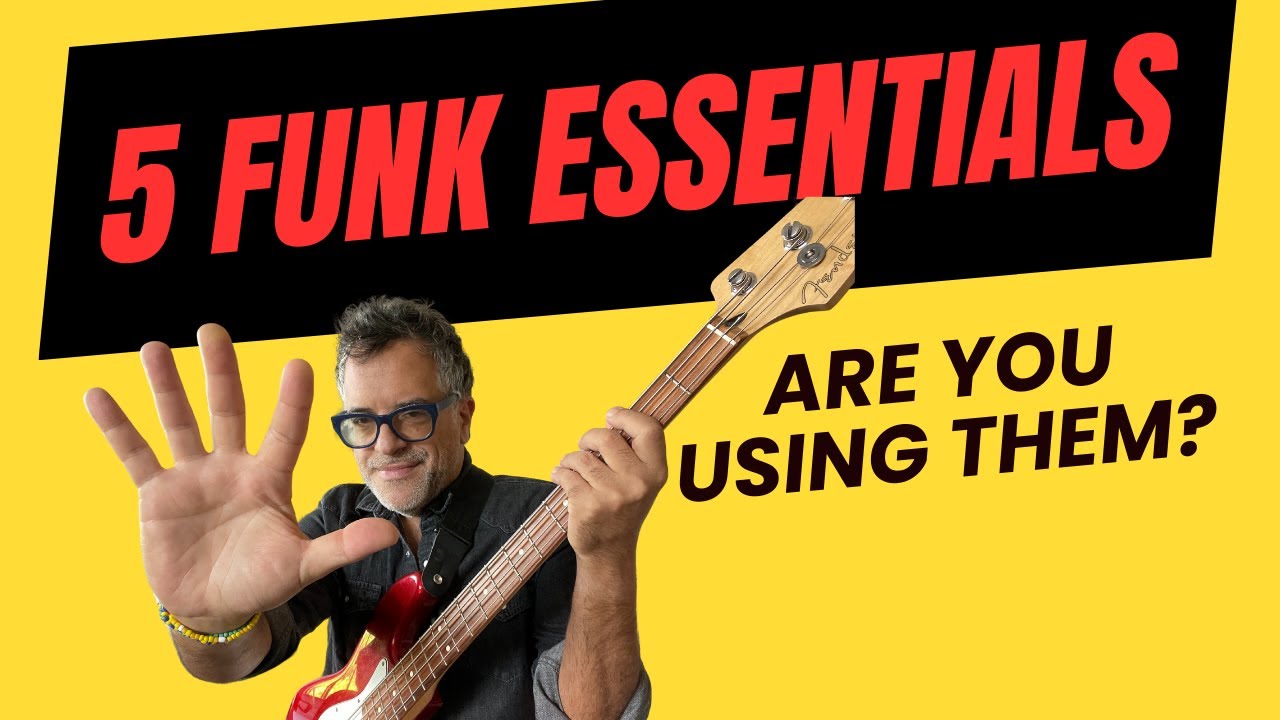 5 Funk Bass line Essentials (Are You Using Them?) - YouTube