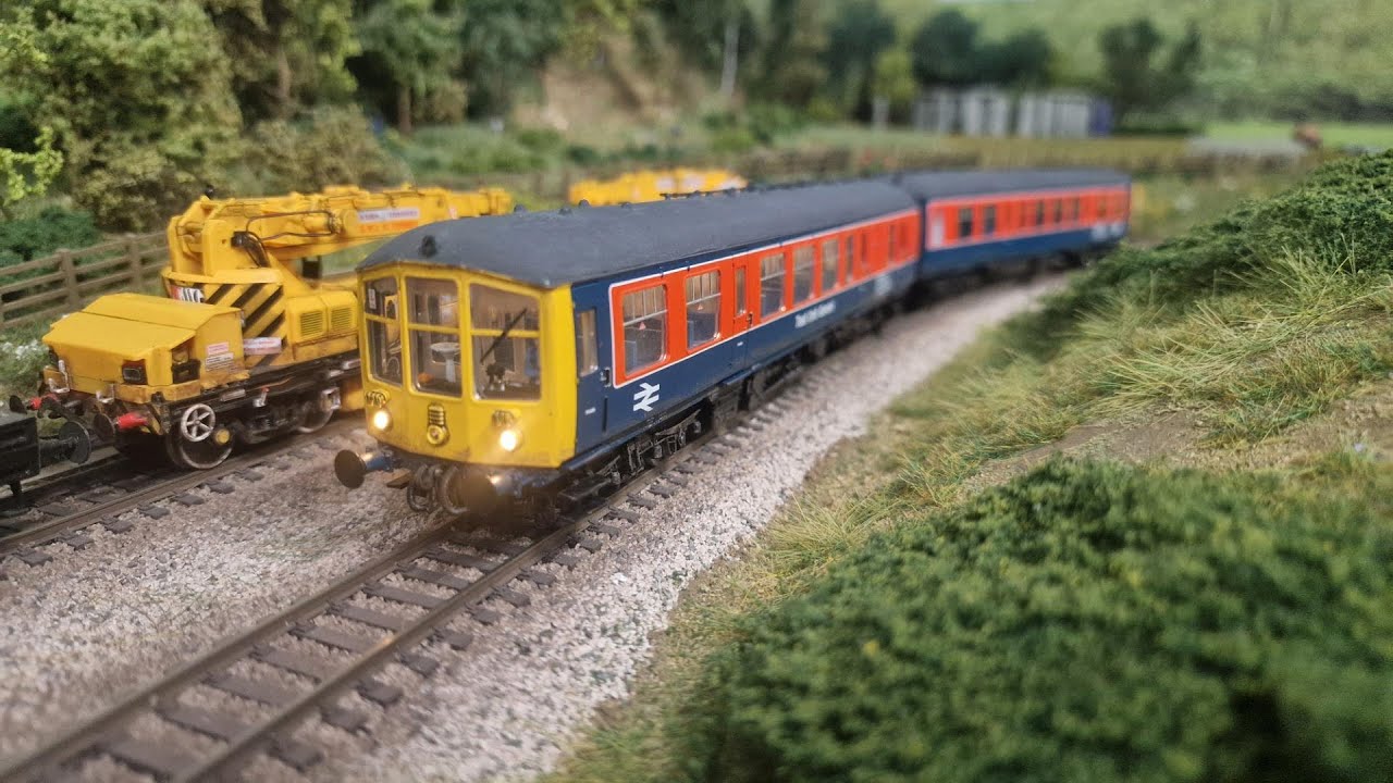 derby lightweight test unit gemini 2 car bmu br rtc livery review - YouTube