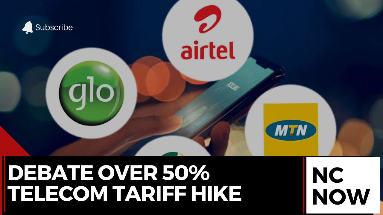 Controversy Over 50% Telecom Tariff Hike in Nigeria - YouTube