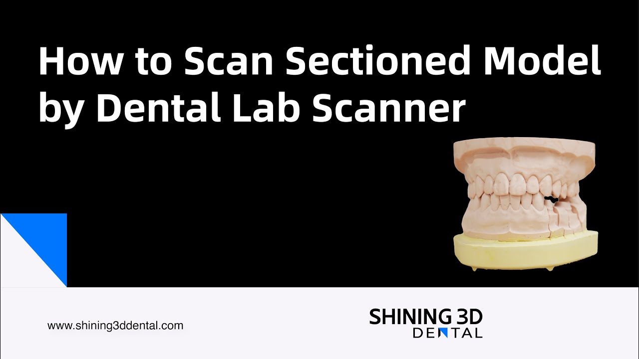 How to Scan Sectioned Model by Dental Lab Scanner - YouTube