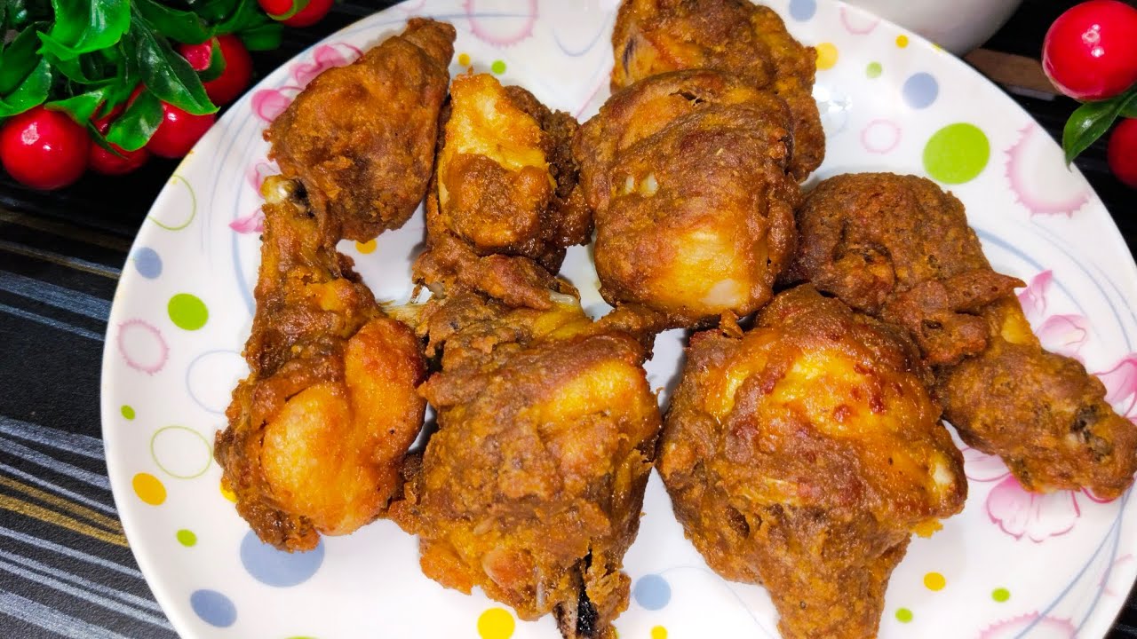 Crispy chicken fry | Fried chicken recipe | Easy and tasty chicken fry ...