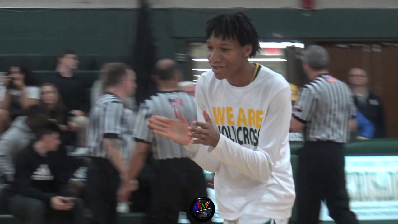 Akili Evans class of 20' from Holy Cross High school CT - YouTube