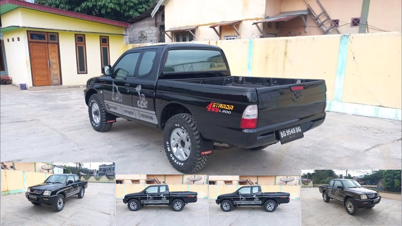 Strada L200 GLX 4x4 2007 Kondisi Merdeka - YouTube