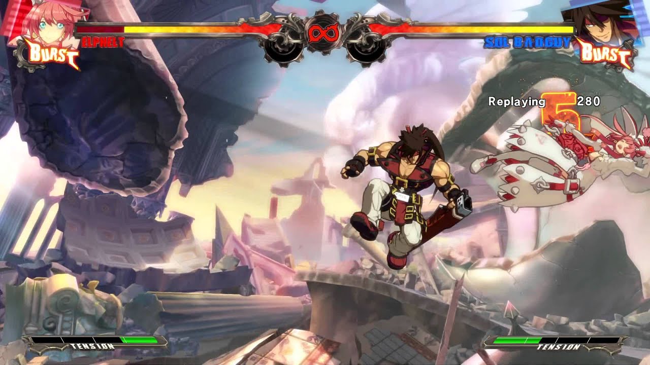 Sol Wild Throw Corner Carry vs Elphelt - YouTube