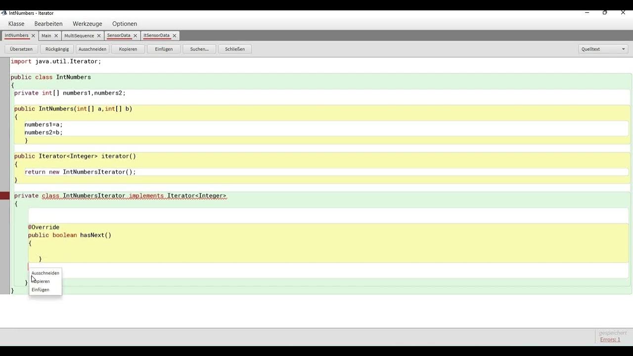 Entwurfsmuster Iterator - YouTube