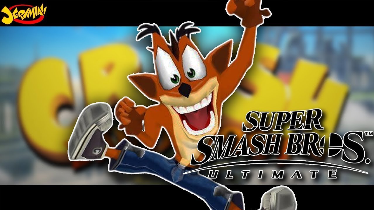 Crash Bandicoot's Moveset - Super Smash Bros. Ultimate ft. Nin10doUltra ...