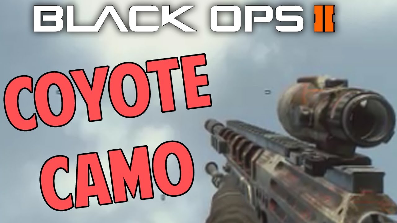 Black Ops 2 "COYOTE" Camo DLC! - Coyote Personalization Pack (BO2 ...