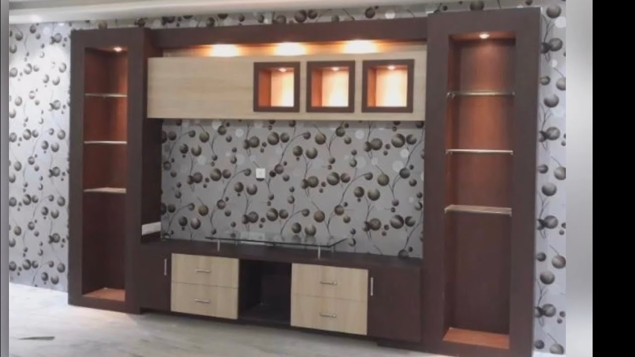 bedroom TV panel design ideas - YouTube