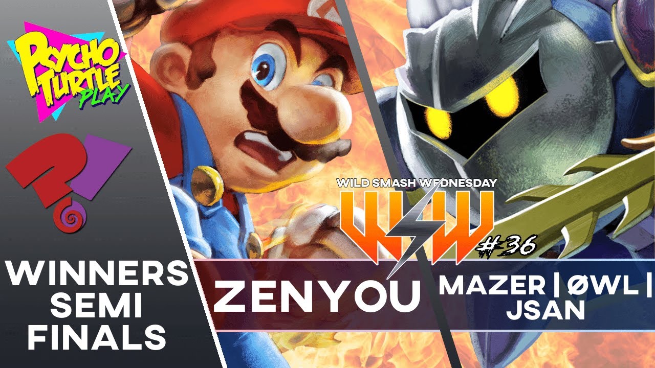 Wild Smash Saturday #36 - Mazer/ØWL | Jsan - Zenyou / Winners Semis ...