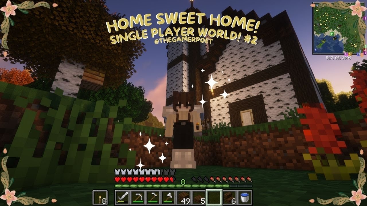 home sweet home - MINECRAFT solo world! #2 (but really #3 as i have ...