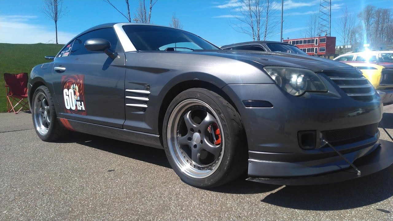 V8 Crossfire running Autocross - YouTube