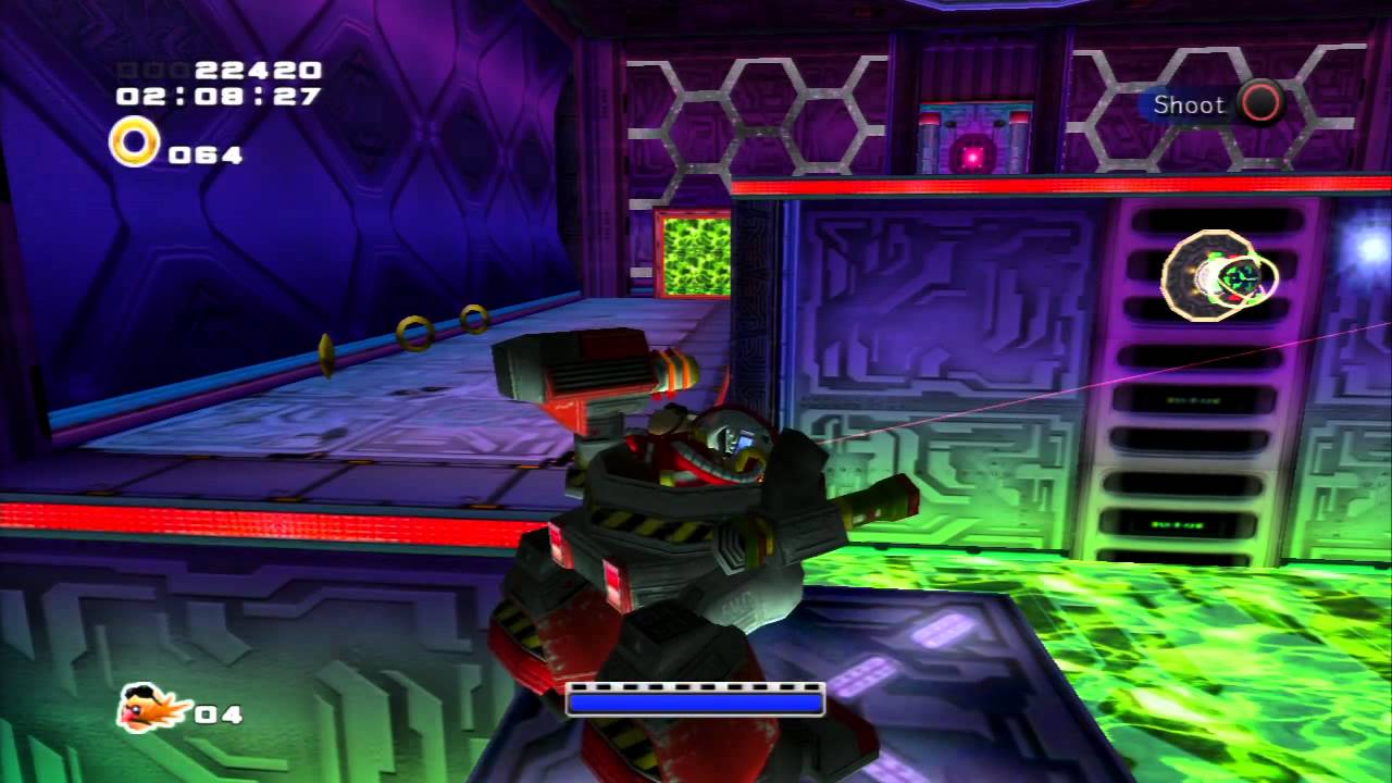 Sonic Adventure 2 (PS3) Cannon's Core Mission 1 A Rank - YouTube