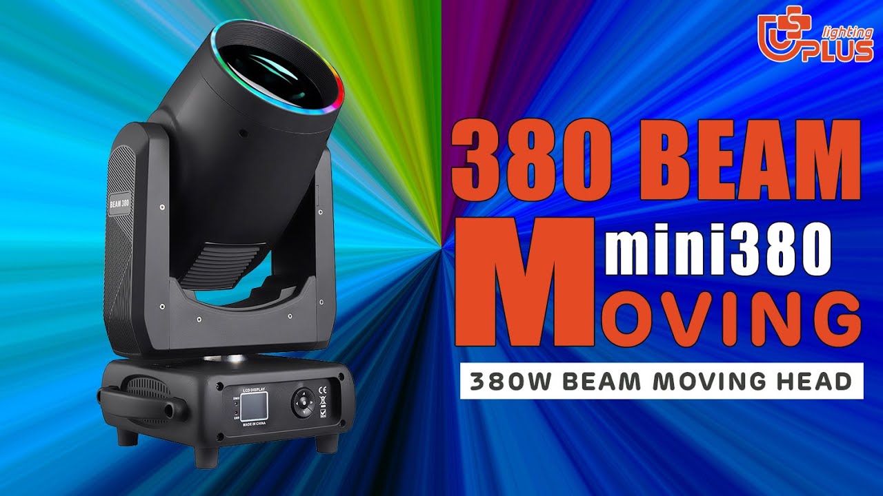 380 BEAM--380W beam moving head - YouTube