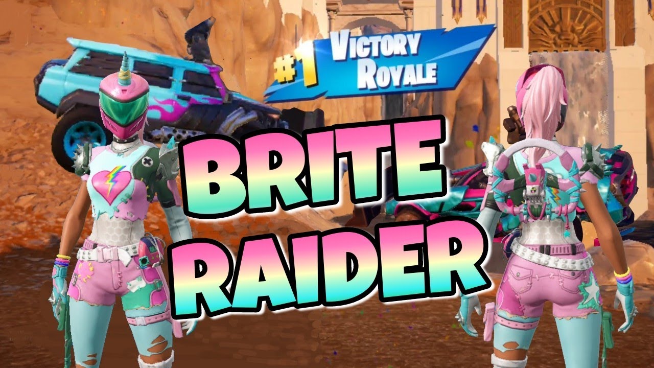 BRITE RAIDER VICTORY ROYALE - YouTube