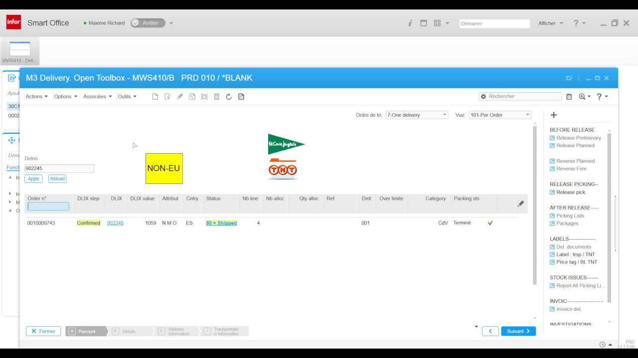 Infor Smart office M3 - DropShadowEffect WPF - YouTube