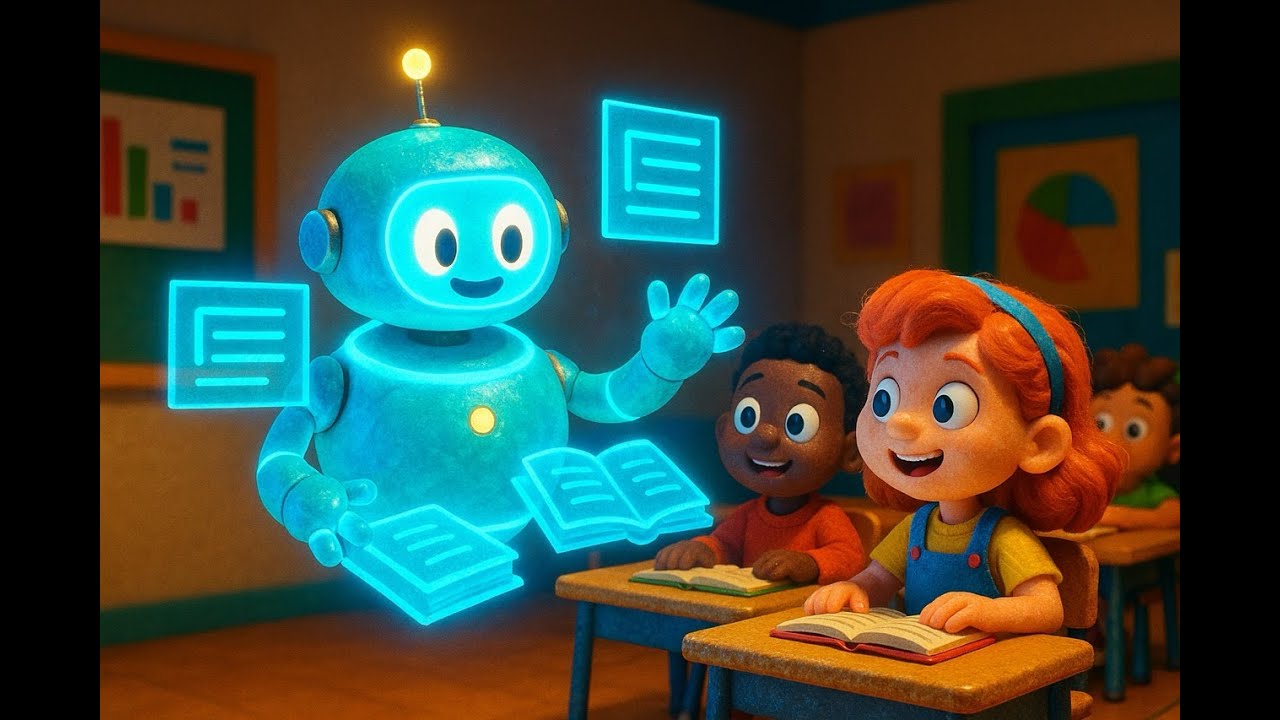 AI Explained for Kids: Like a Super Smart Robot Friend! - YouTube