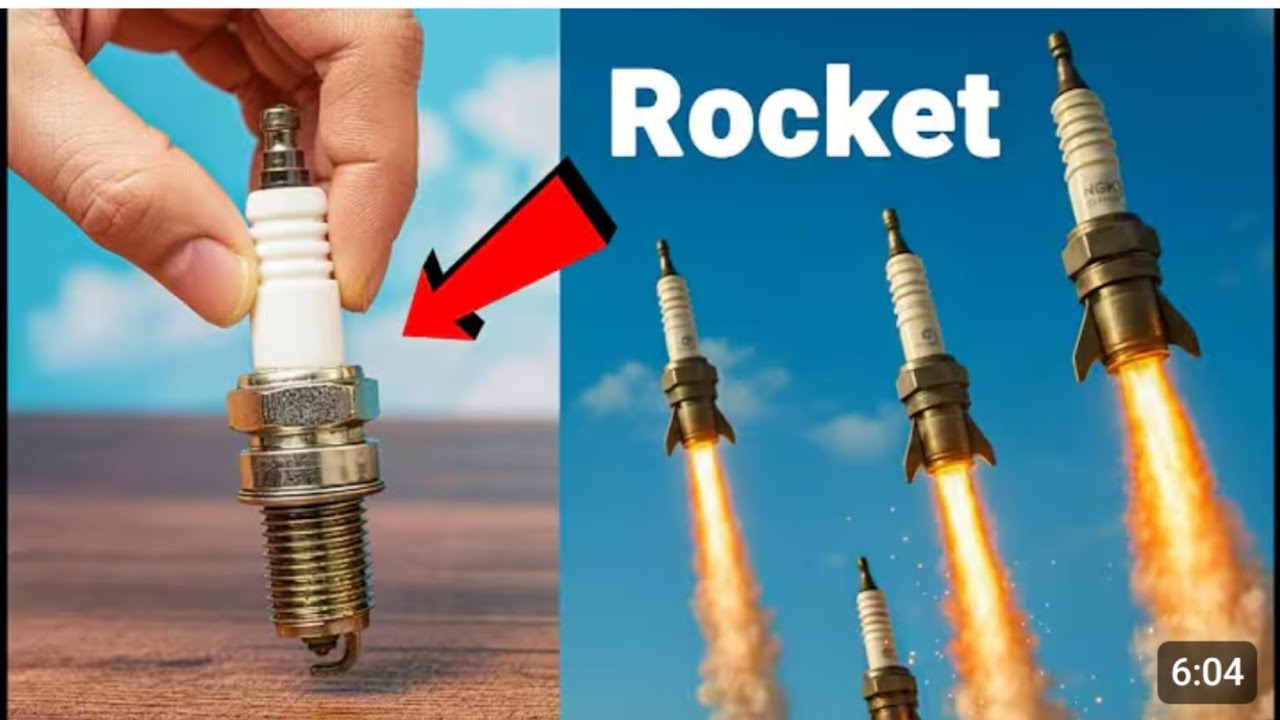 Make a DIWALI Rocket Using a Spark PLUG at Home Tonight? - YouTube