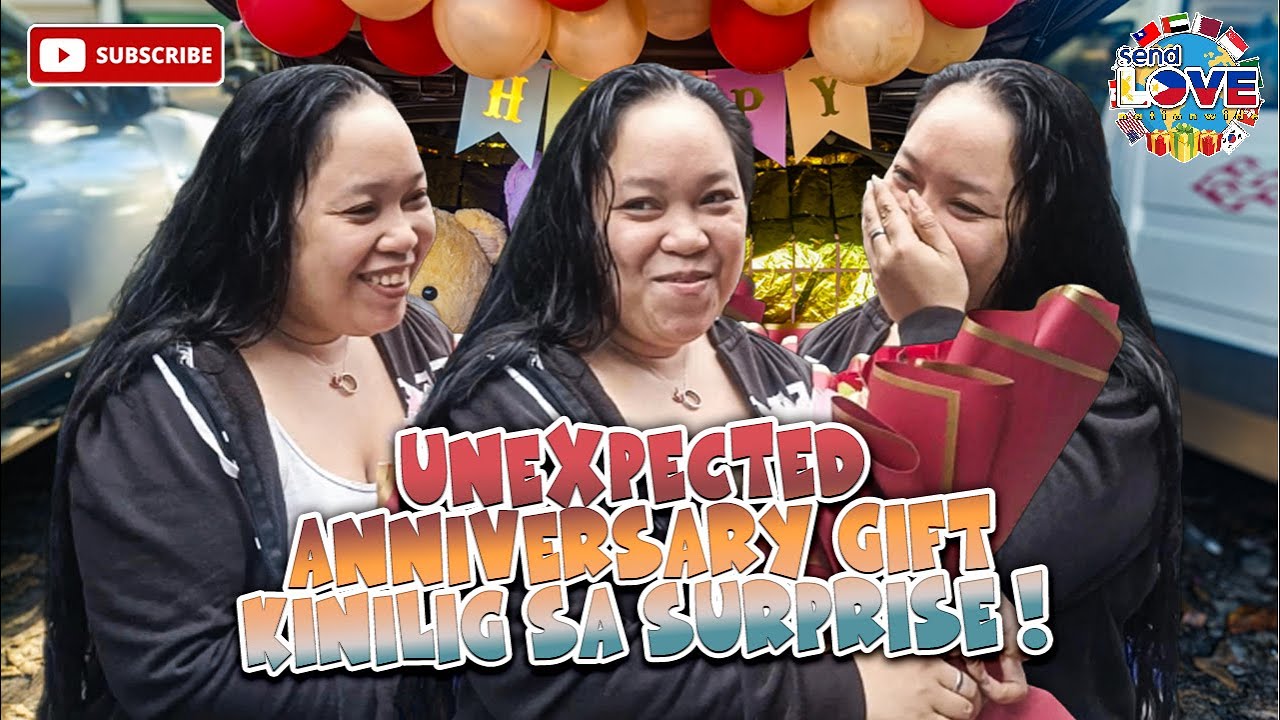 UNEXPECTED ANNIVERSARY GIFT KINILIG SA SURPRISE !😲😳😘🥰 - YouTube