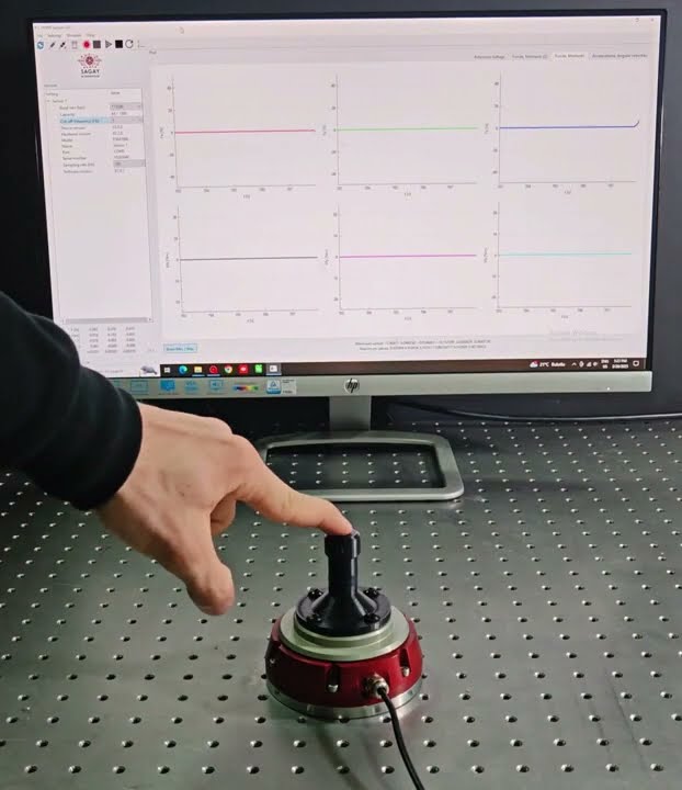SIX-AXIS FORCE MOMENT SENSOR - YouTube