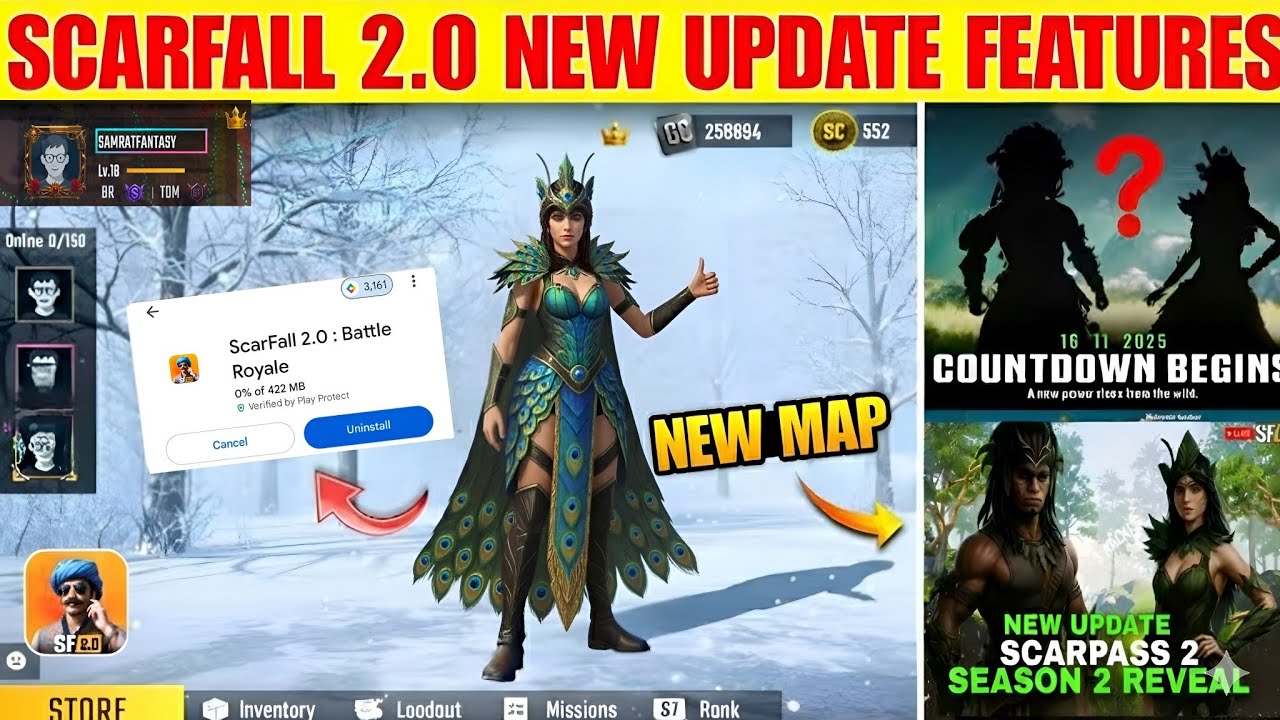 ScarFall 2.0 Official Update Trailer Leaked | New Features Coming Soon ...