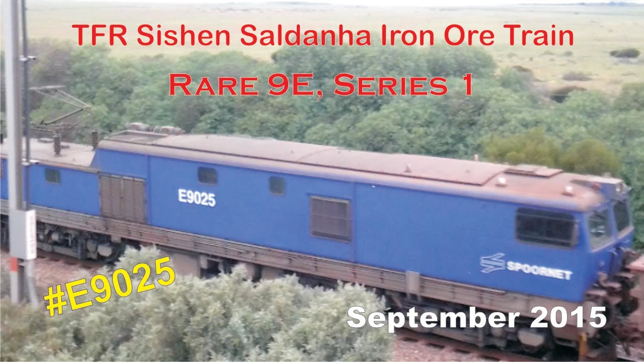 [Class 15E, Class 9E]: Sishen-Saldanha Iron Ore Train - 3.72km Long ...