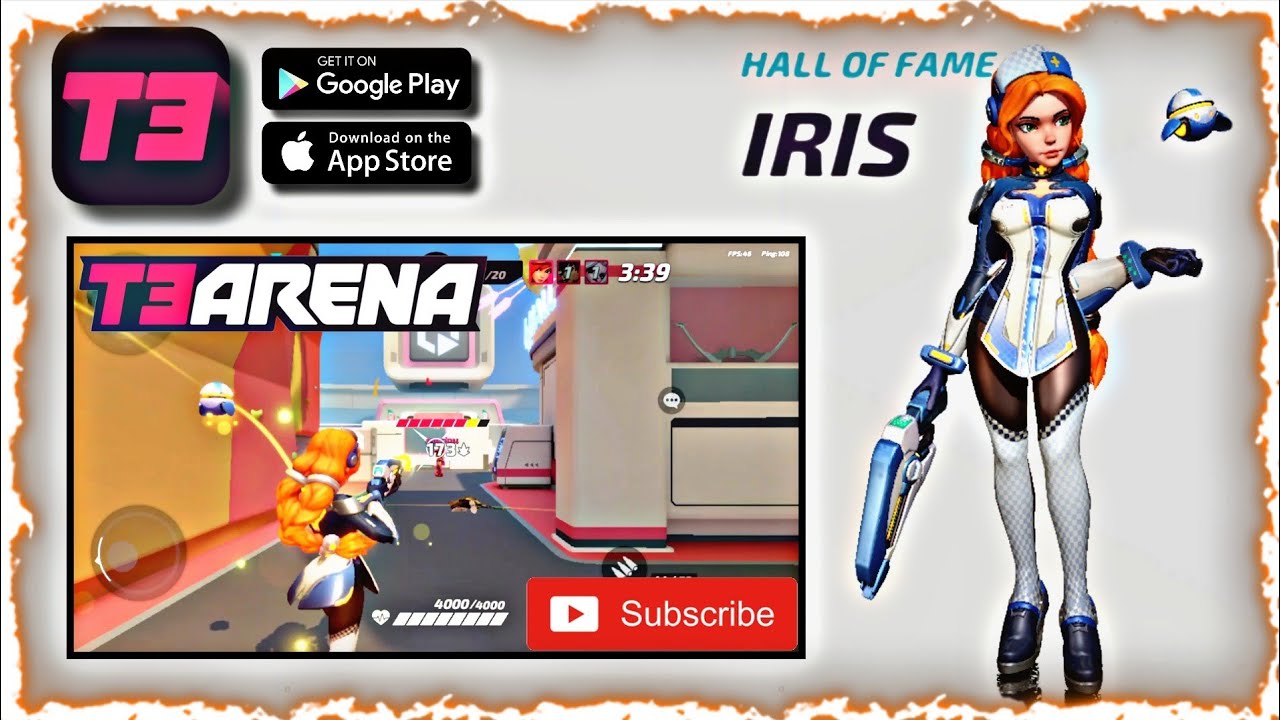 T3 Arena Gameplay - IRIS | New Hero Gameplay In T3 Arena | How to ...
