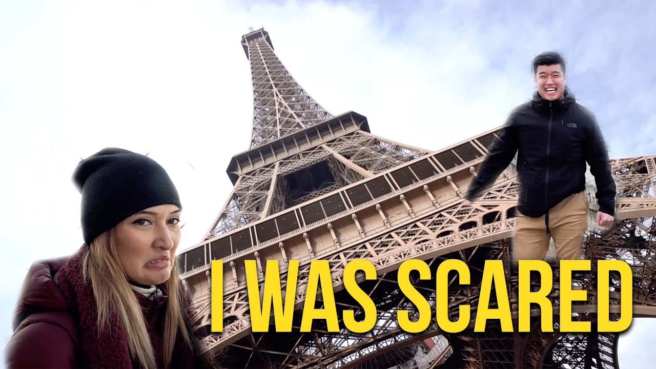 IN PARIS AND SCARED ON THE EIFFEL TOWER! - YouTube