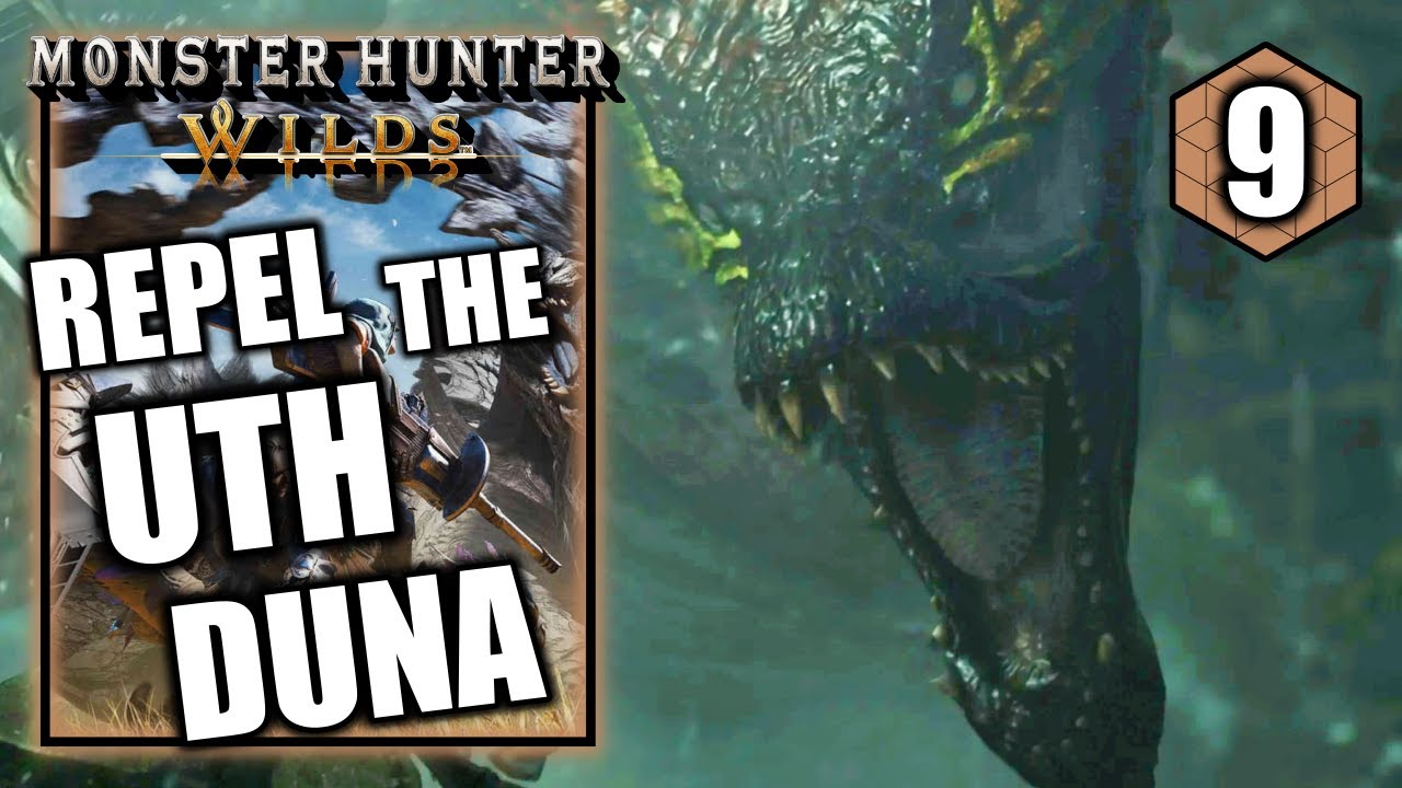 Monster Hunter Wilds – Repel the Uth Duna - Walkthrough Part 9 - YouTube