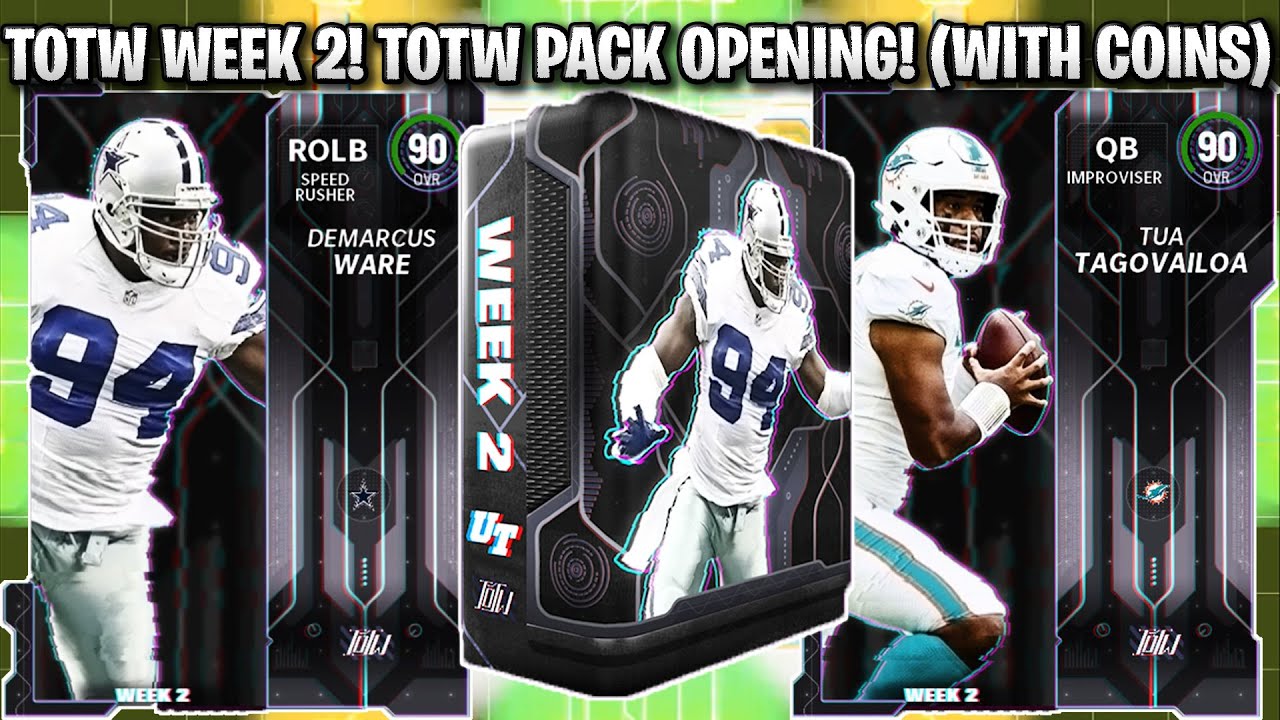 TOTW WEEK 2 IS HERE! TOTW PACKS (WITH COINS)! TOTW TUA, DWARE, AND MORE ...