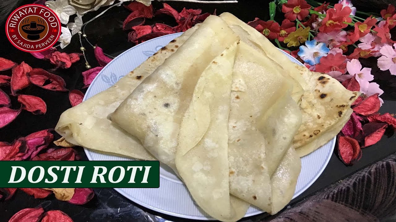 Dosti Roti | How to make Dosti Roti | Easy Recipe of Dosti Roti - YouTube