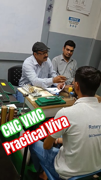 Cnc Vmc Practical Viva And External Exam Sigmayouthengineers Cncvmc Youtube