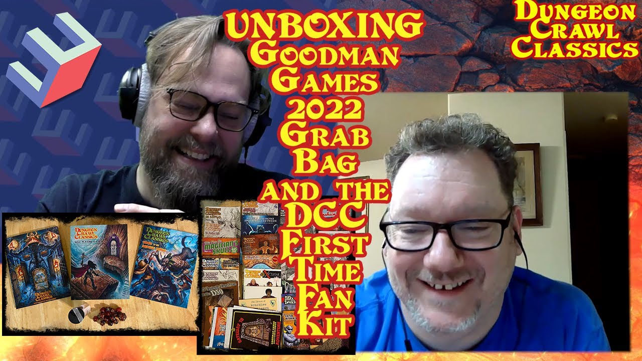 Unboxing the Goodman Games 2022 Grab Bag and the Dungeon Crawl Classics ...