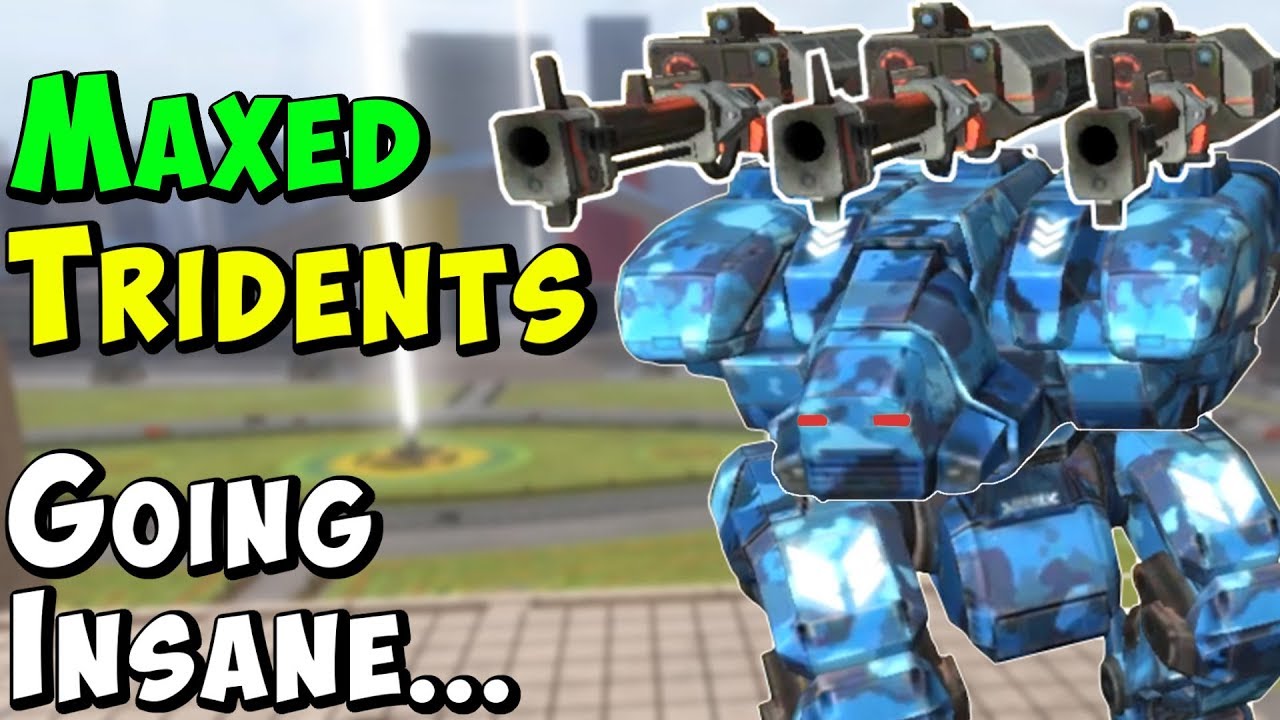 Mk2 Max Trident Fury Going Ultra Godlike - War Robots Gameplay WR - YouTube