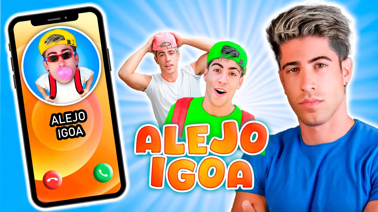 Llamada de ALEJO IGOA 📞| Quiere ser tu amigo ️🤩 - YouTube