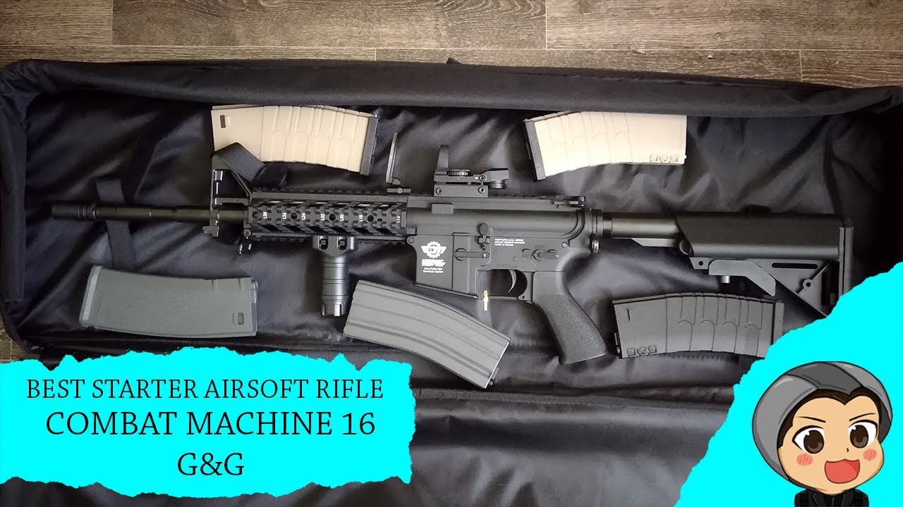 G&G Combat Machine | One of the best starter guns for Airsoft - YouTube