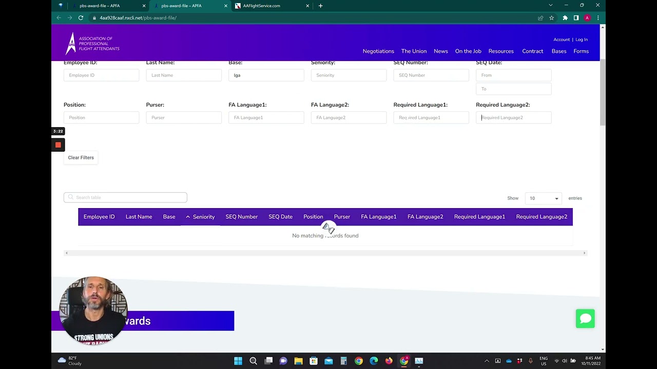 PBS Award File Videos - APFA