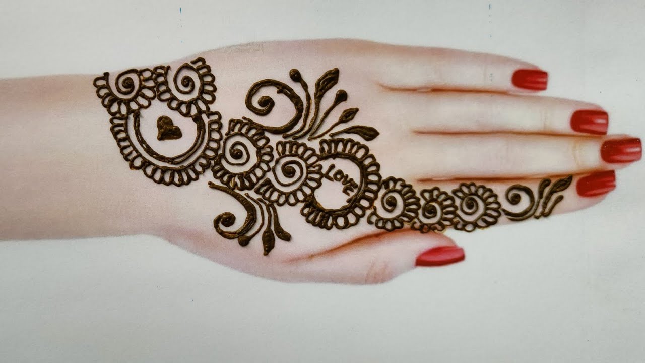 Simple Mehendi Art|Simple Mehendi Design|Mehendi Design Latest Henna ...