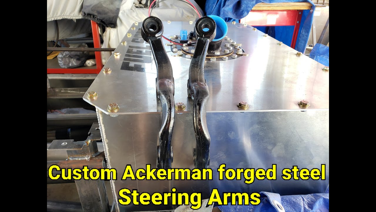 Pro Touring OBS Ford F150 Race Truck Build | Handmade Ackerman steering ...