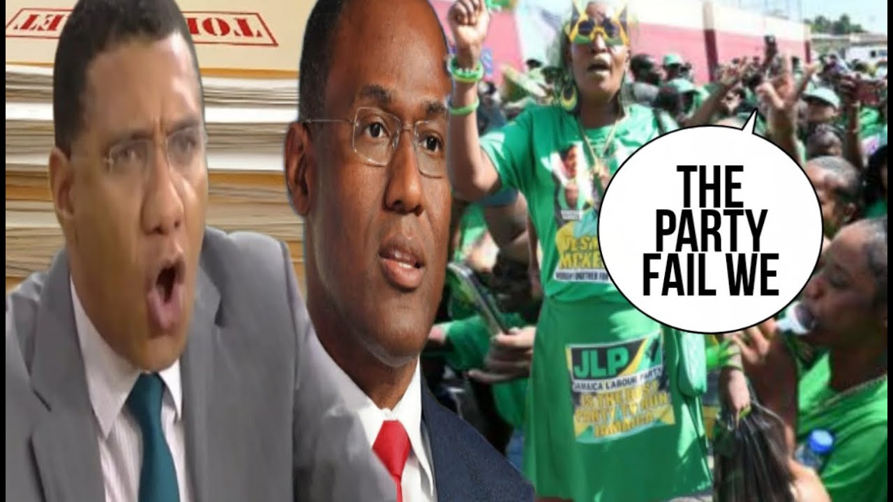 JLP Supporters Upset With Andrew Holness JLP Juliet Name Get Call - YouTube