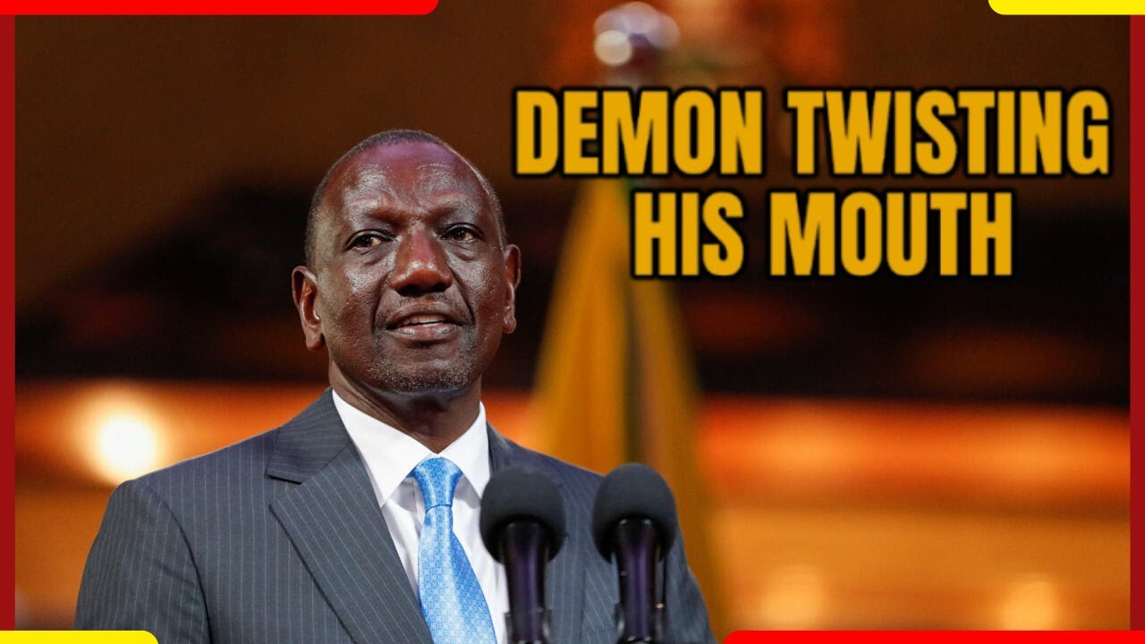 RUTO OPERATING IN DARKNESS | From Chior Leader, CRYING In PRESENCE of ...