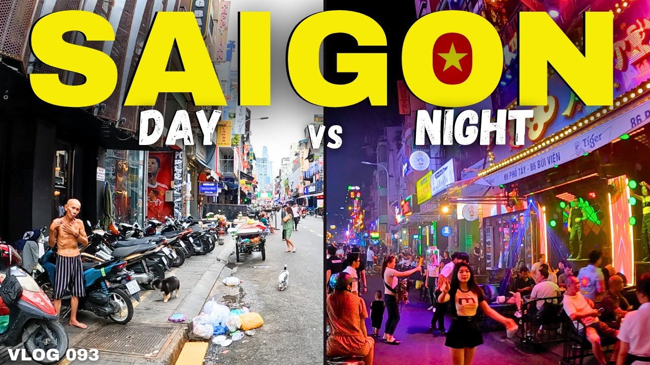 This is Saigon Vietnam (Day vs Night) - YouTube