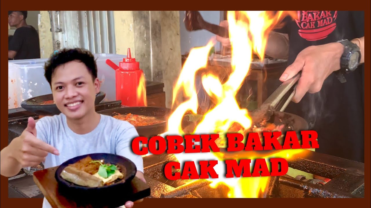 Cobek Bakar Cak Mad || Kuliner Sambel Gami Pedas, Enak dan Murah ...