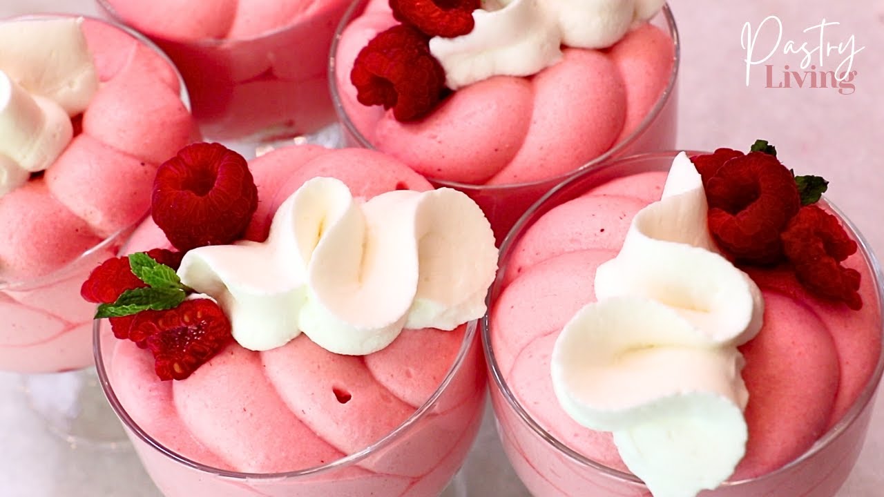 Best Raspberry Mousse Recipe | This airy mousse melts in your mouth ...