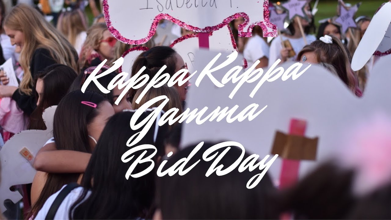 Kappa Kappa Gamma Oregon State // Bid Day - YouTube