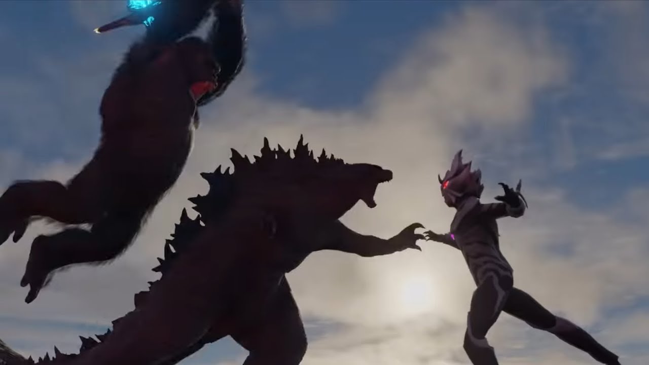 Godzilla's army defends the planet - YouTube