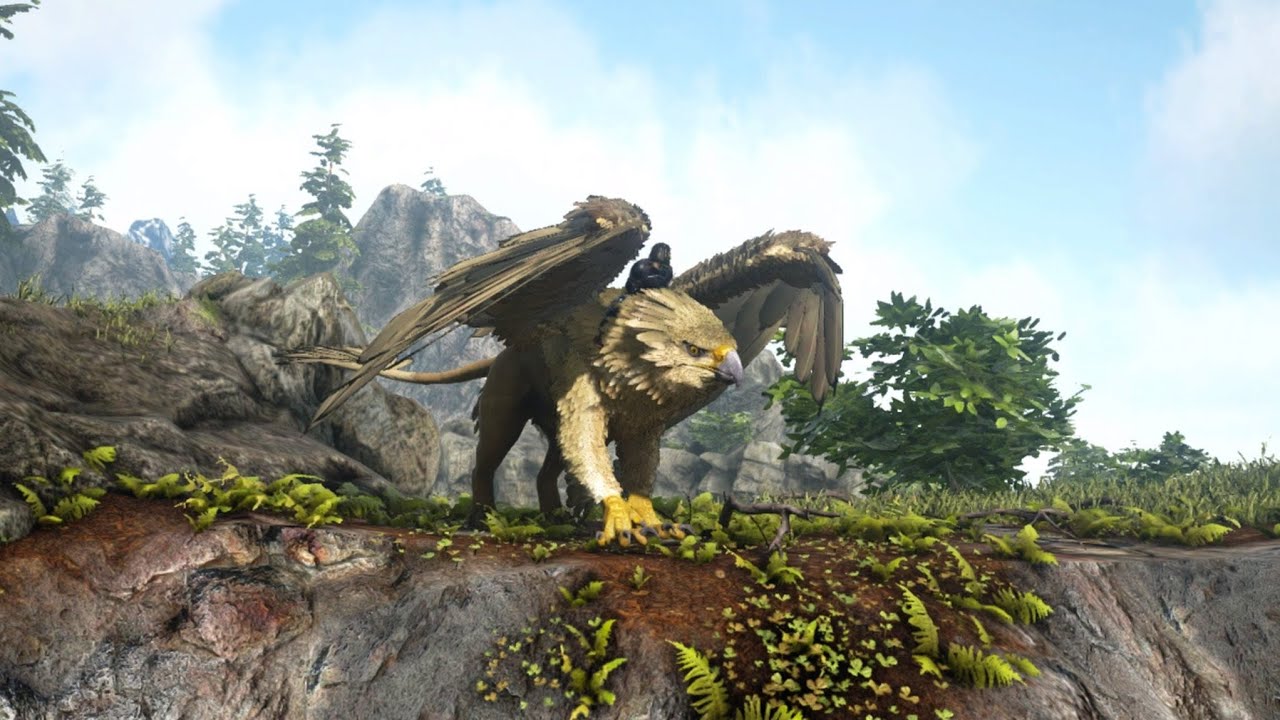 ARK Surival Evolved Ragnarock Let's Play # 2 | Griffin Taming - YouTube